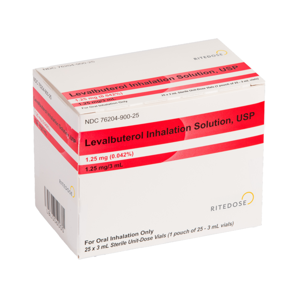 Levalbuterol Inhalation Solution, USP | Ritedose Corporation