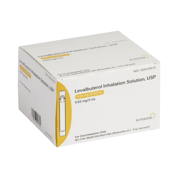 Levalbuterol Inhalation Solution, USP | Ritedose Corporation
