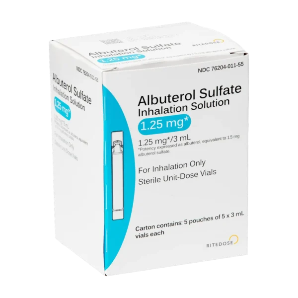 Albuterol Sulfate Inhalation Solution | Ritedose